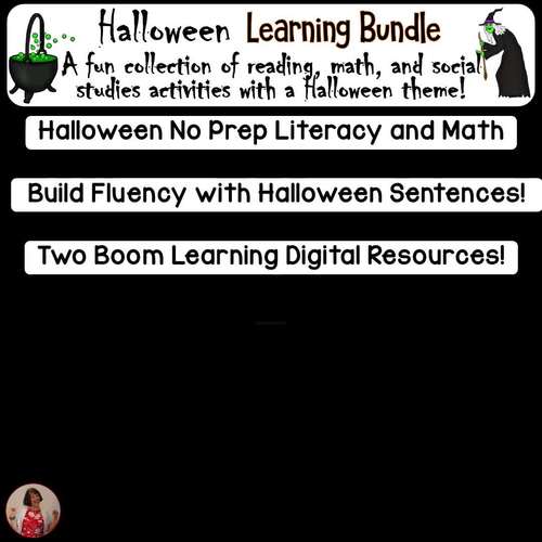 Halloween Bundle: A Collection of Reading, Math, and Social Studies ...