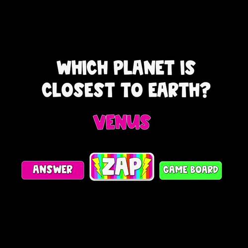 ZAP: A Shocking Review Game! by Kickin' It With Kaple | TPT