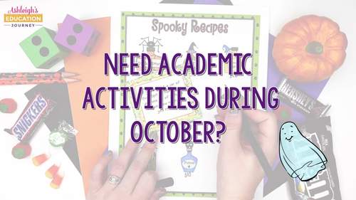 3rd Grade Halloween Math Centers | Print and Digital for Distance Learning