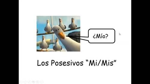 Spanish Possessive Adjective Video Bundle by Sr and Monsieur Schepeez