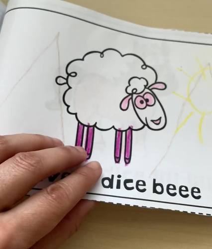 Mini libro de la granja - Farm Animals Mini Book Activity in Spanish