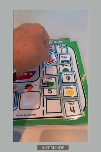 Interactive Adapted Books: Transport Themed | Special Ed, Autism, Early Learners