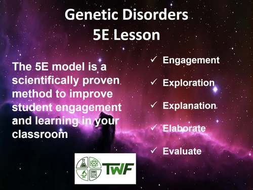 Genetic Disorders - 5E Lesson Bundle by Teach With Fergy | TpT