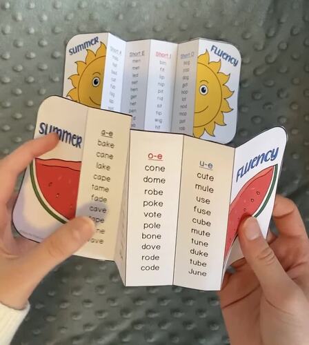 Fall Fluency Tracker & Progress Monitoring Orton Gillingham Decodable ...