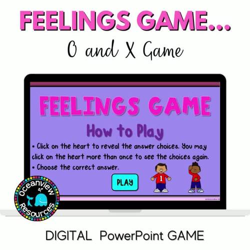 FEELINGS l SEL l PowerPoint Game l by Oceanview Resources | TPT