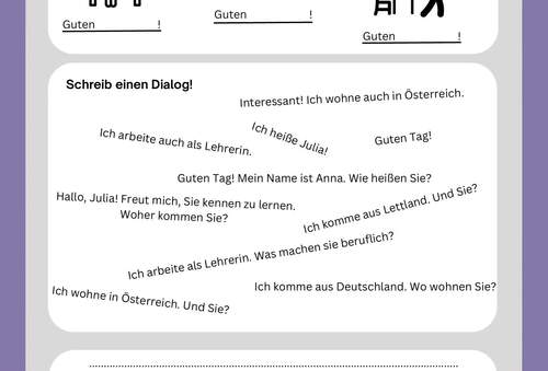 Deutsch für Anfänger - German for Beginners - Lektion 1 - Unit 1