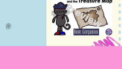 Pete the Cat and the Treasure Map Book Companion by Speech Glam | TpT