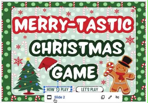 Christmas Party Games Virtual Christmas Game Show Activities Google Slides
