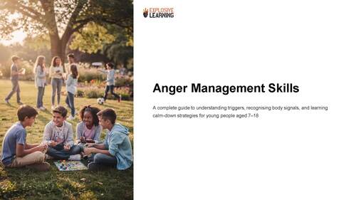 Anger Management & Coping Strategies | SEL & Wellbeing PowerPoint Lesson