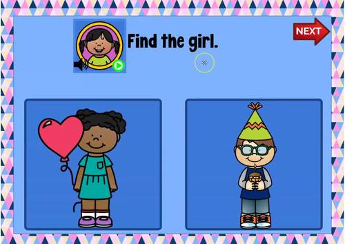 Boy and Girl BOOM Cards by Speech Packtivities | TPT