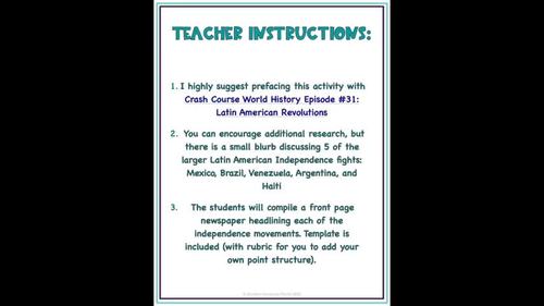 Latin American Revolutions Project | Mexico, Brazil, Venezuela ...