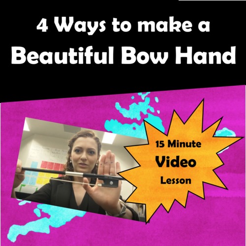 4 Ways to Make a Beautiful Bow Hand (15-Minute VIDEO LESSON) | TpT