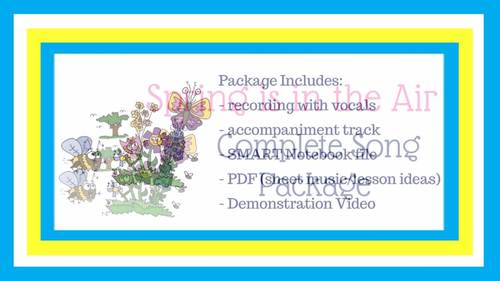 Spring Song & Activity | Action Song | mp3, PDF, SMART, Video | TPT