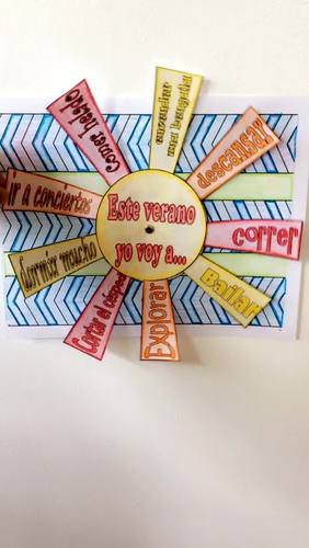 Summer Sol Project - Spanish End of Year Last Day of School Summer Break