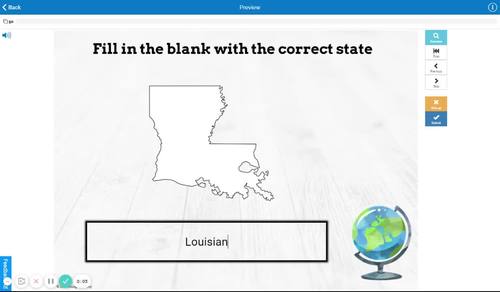 Name the U.S. State Activity Boom Cards Digital Task Cards | TPT