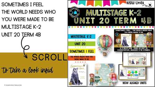 UNIT 20 SOMETIMES I FEEL... Multi-Stage K-2 component B ENGLISH TERM 4B