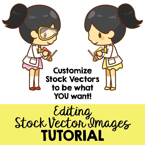 Tips for Editing Stock Vector Images by Teachers Illustrate | TPT