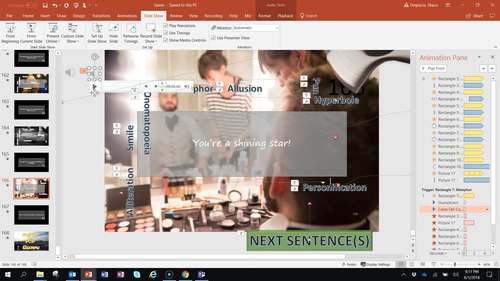 Math Facts & Vocabulary Interactive Game for PPT by PowerPoint Games ...