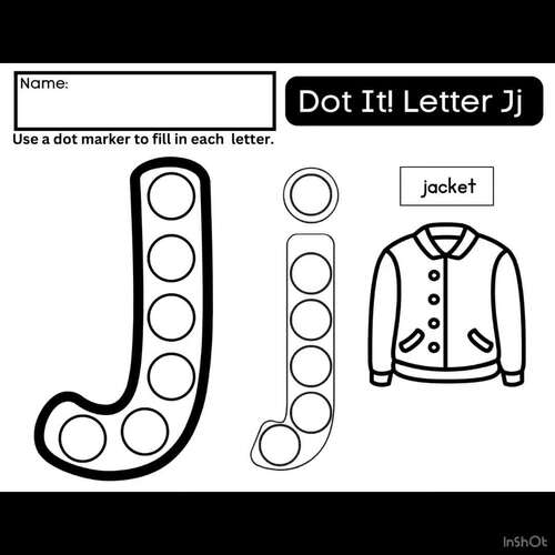 Alphabet Dot It! Printable Worksheets | Letter Formation + Early ...