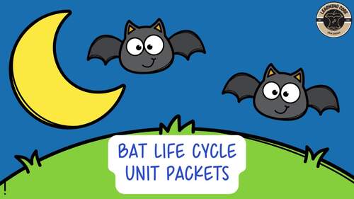 Bat Life Cycle Science Worksheets October PreK Kindergarten First TK ...