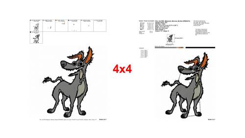 Disney Pixar Coco Dante Xolo Dog Hector Rivera Skeleton Land Of The ...