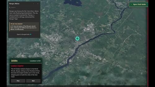 US Timber Industry History Interactive Map & Timeline | Digital Activity
