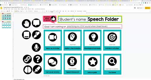 Digital Speech Folders Articulation BUNDLE - Early and Later Developing ...