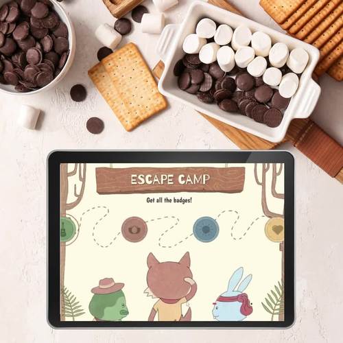 Greater Than Less Than Math Mini Escape Room- Camp Digiscape by MagiCore