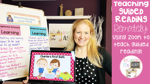 Teaching Guided Reading Groups Remotely on Zoom by Inspire Me ASAP