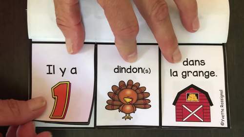 Lecture drôle pour l'automne | French Fall Reading with Flip Books