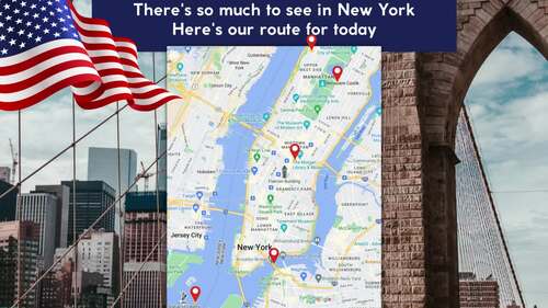 New York virtual field trip ESL/EFL English by Nadiia Baturynska