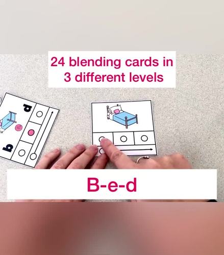 Phoneme segmentation activities cvc words Short Vowel a blending and ...