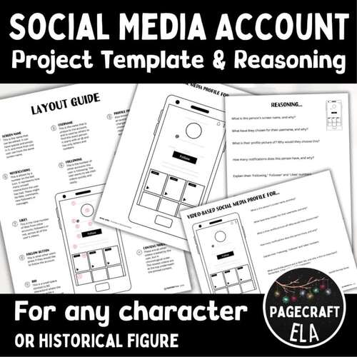 Social Media Video Template for Any Book Character or Historical Figure ...