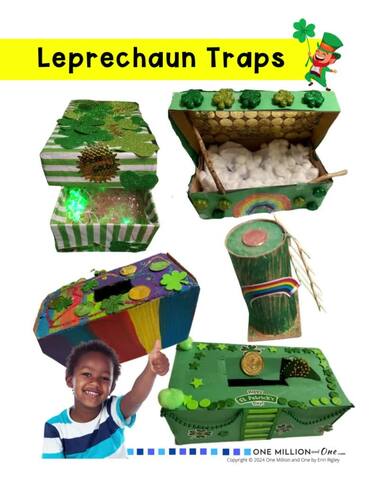 St. Patrick's Day Activities-Leprechaun Traps-STEAM (STEM) Project ...