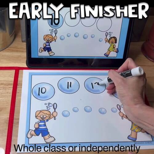 Counting Up to 20 Counting On and Counting Back 1st GR Early Fast ...