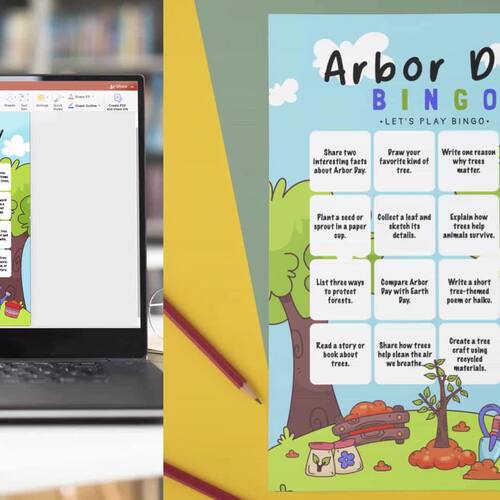 Arbor Day Bingo Game | Cultural Learning Game for Kids | Editable ...