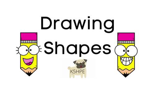 Drawing Shapes Sight Word Reader 2D Two-Dimensional Shapes, Video and ...