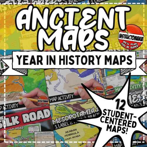 Ancient Civilizations Map Activities World History 6th Grade Social Studies