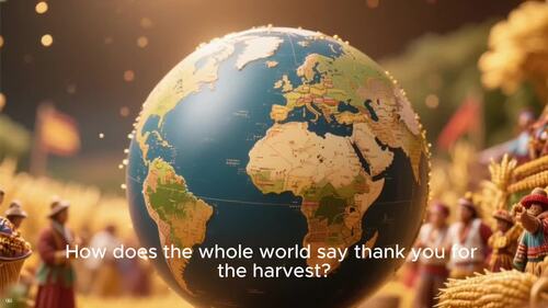 Compare Cultures:Harvest Festivals Around the World—Reading, Map Skills ...