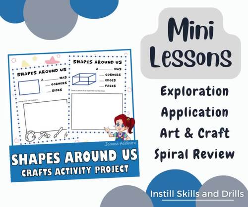 2D and 3D Shapes Identifying, Discovering and Crafting Activities