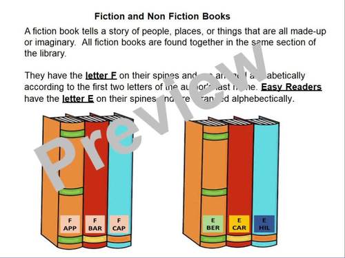 Fiction and Non Fiction Books by The Librarian's Hut | TPT