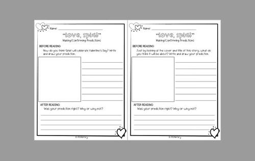 Love Splat Book Companion | Valentine's Day Activities | Read Aloud ...