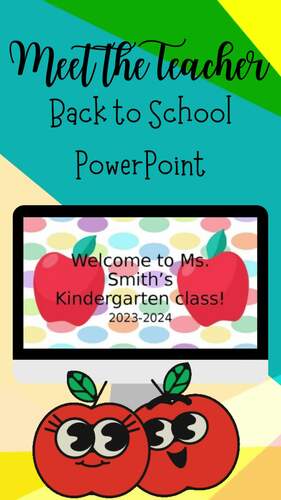 Meet the Teacher Editable PowerPoint by Flower Power Teacher | TPT
