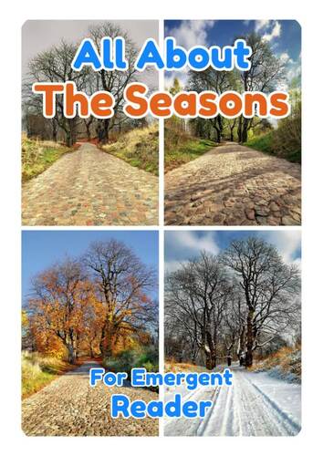 All About The Season- Early Emergent Reader eBook & PDF Printable Reading