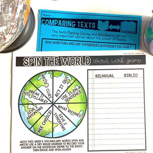 Around the World in 30 Books ELA, Writing, and Social Studies Unit