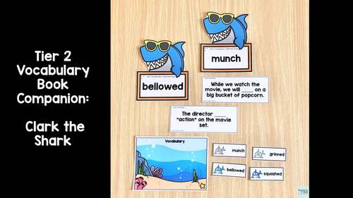 Tier 2 Vocabulary Book Companion for Back to School Books by Sarah C ...