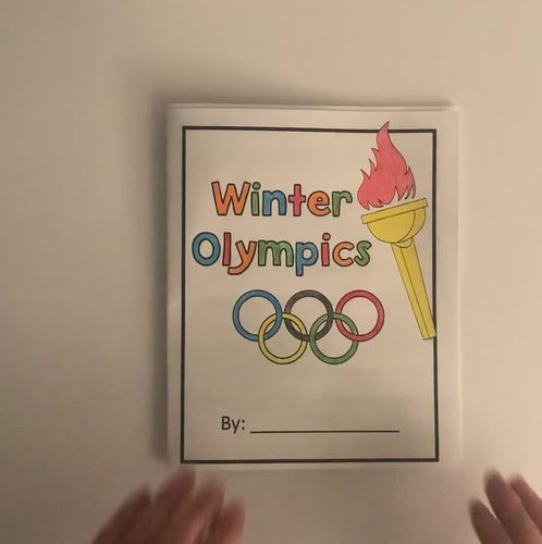 Winter Olympics 2022 - Research Booklet by Grow Explore Discover