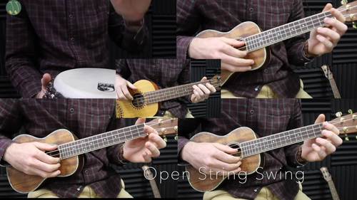 Ukulele Group - Open String Swing Sheet Music and teaching resources
