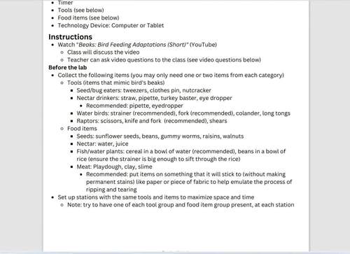 Bundle, Fourth Grade Exciting Animal and Plant Needs Worksheets, NGSS ...