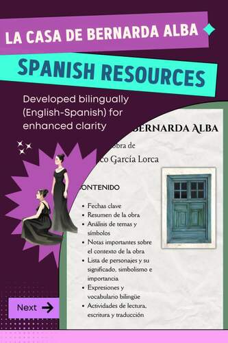 La Casa de Bernarda Alba, A Comprehensive Revision Pack for AS/A-Level ...